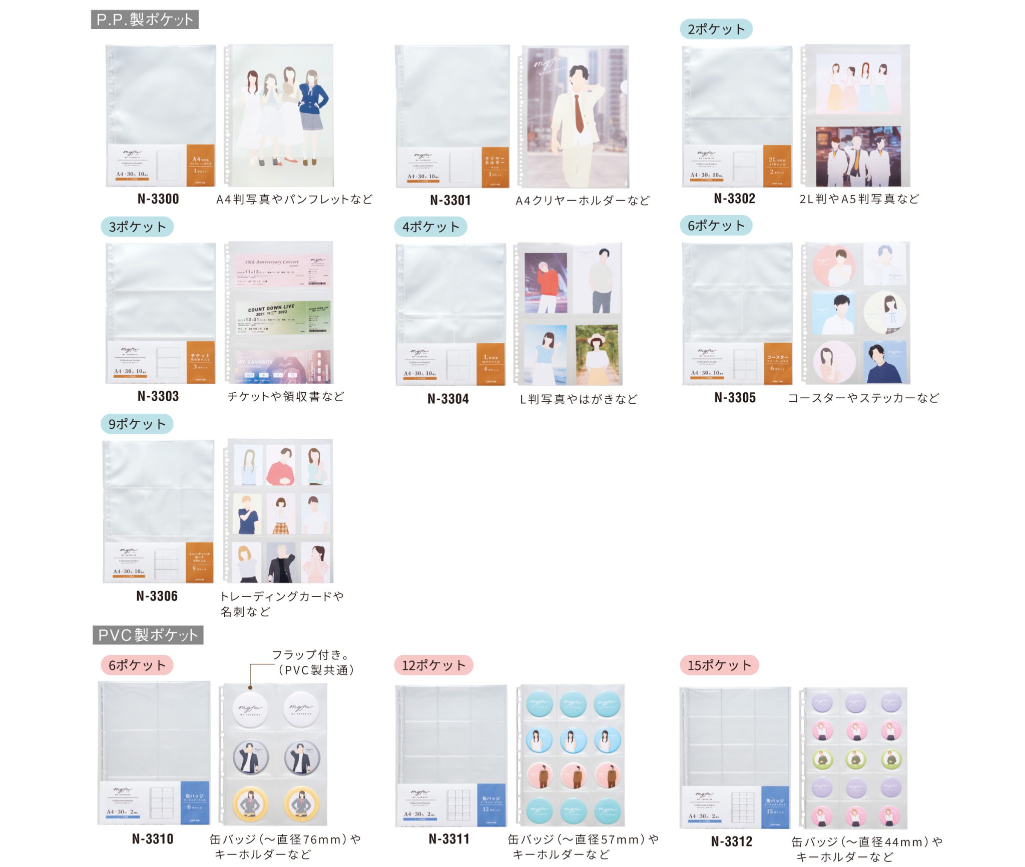 「推し活をもっと楽しく」をコンセプトにしたグッズ収納シリーズ『myfa（ミファ）』を発売します。 - 株式会社リヒトラブ