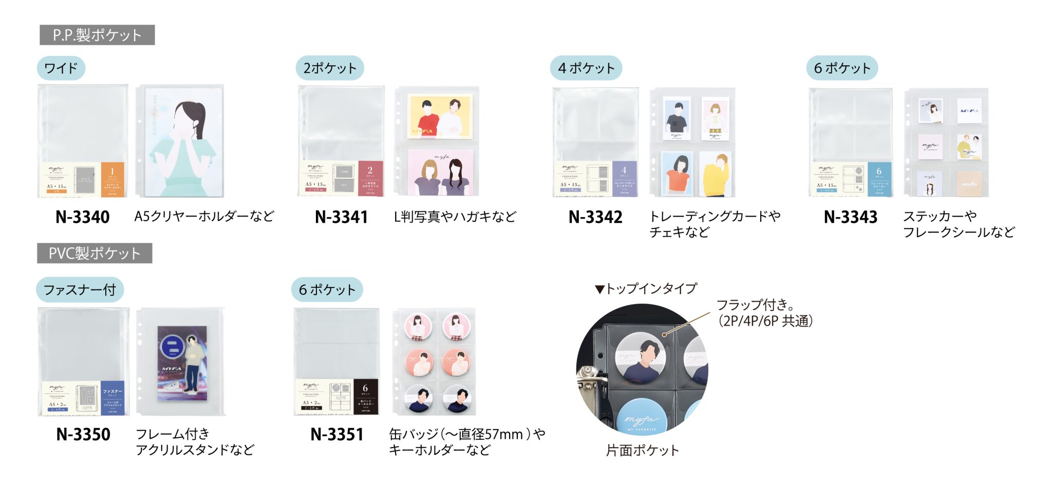 『推し活』をもっと楽しくするmyfa（ミファ）シリーズに 推しグッズ収納にちょうどいい新商品18種が登場！ - 株式会社リヒトラブ